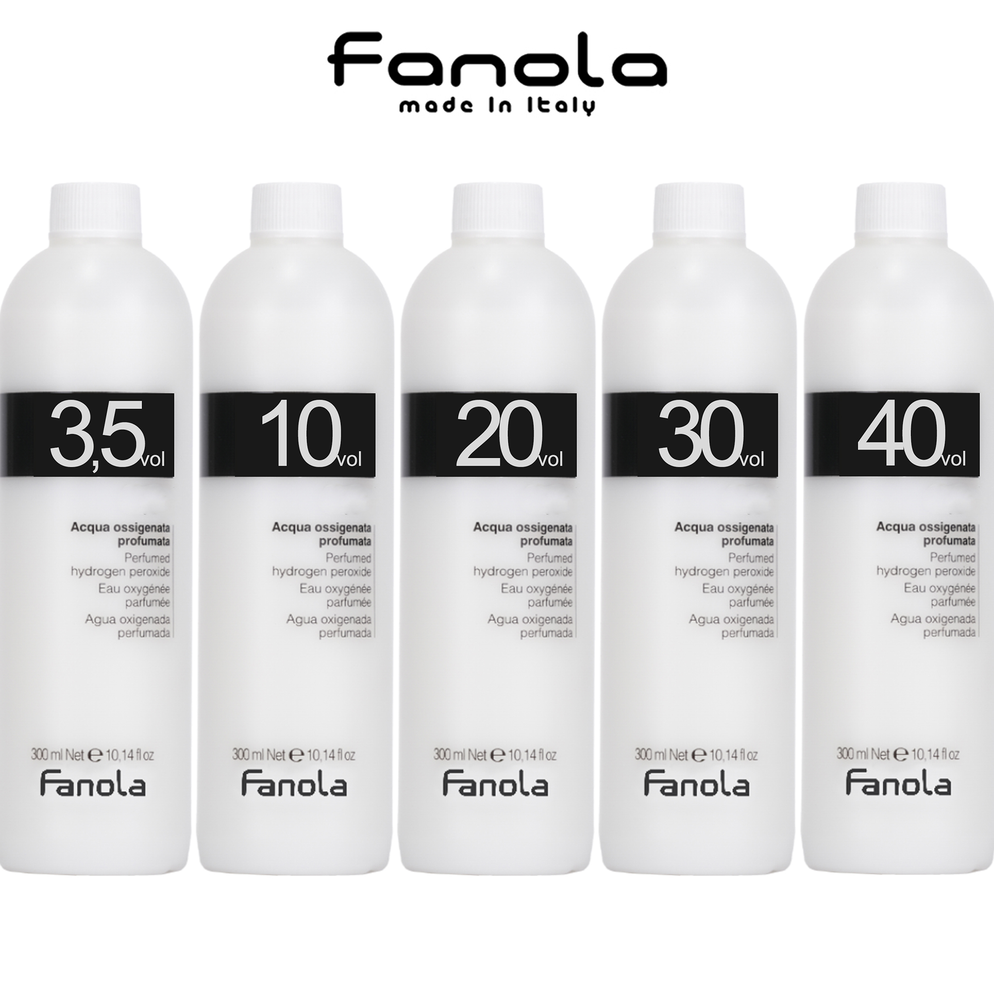 Fanola 10 Volumi Emulsione Ossidante 300ml Ossigeno Crema