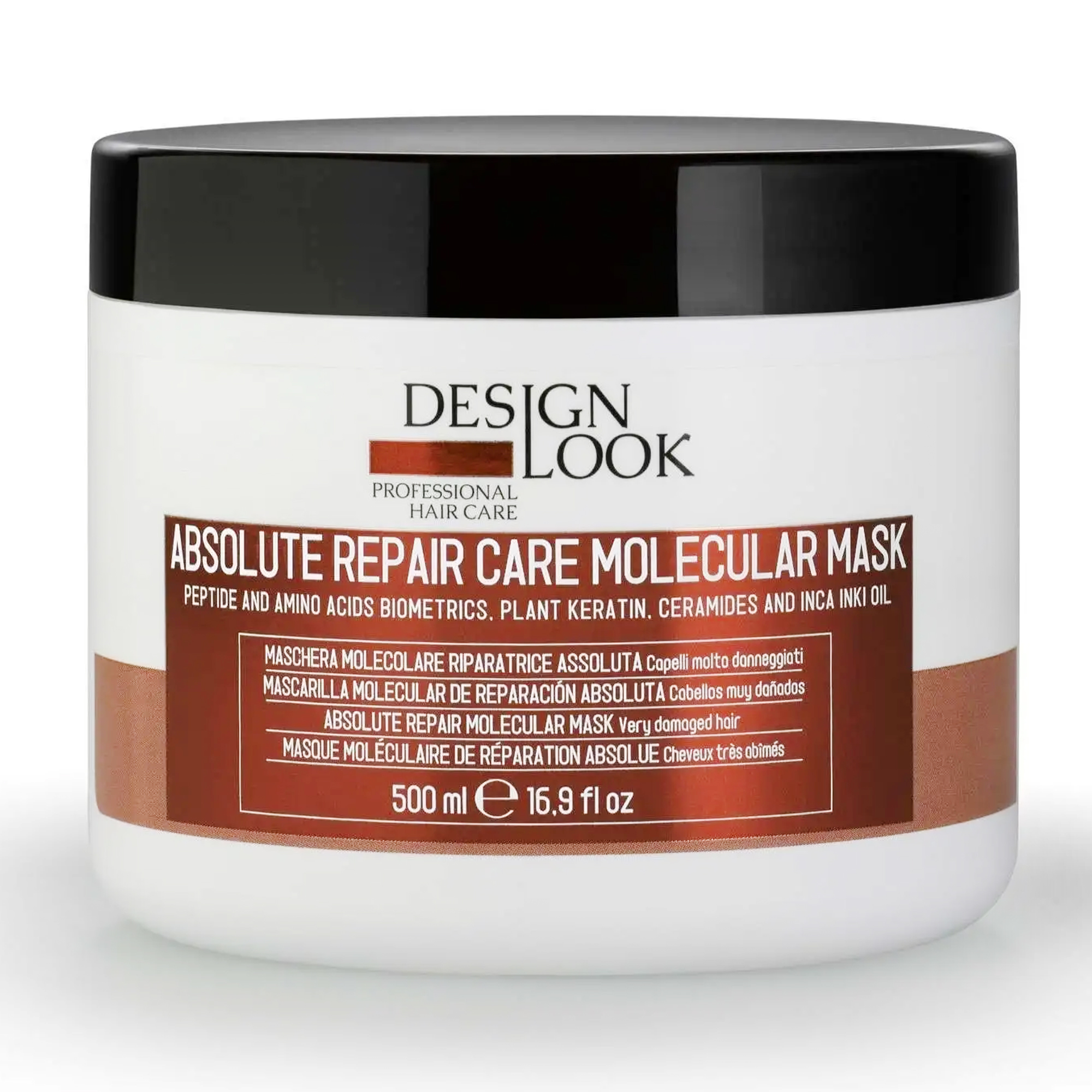 Design Look Absolute Repair Care Molecular Maschera Riparatrice Capelli ...
