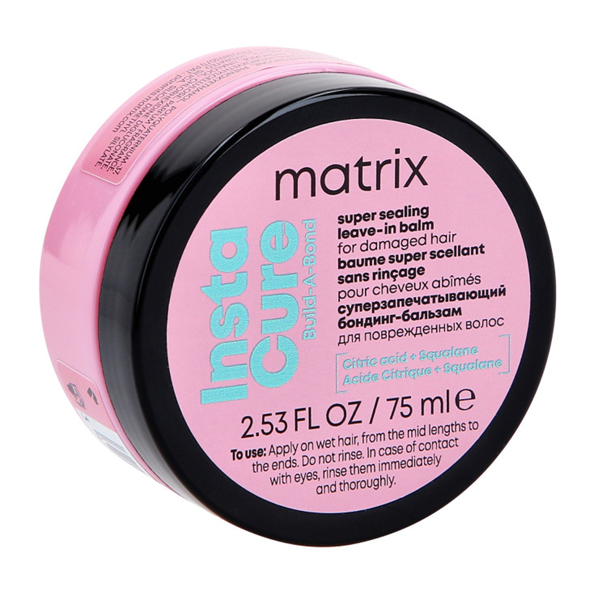Matrix Insta Cure Build a Bond Leave-In Balsamo Capelli Anti Rottura ...