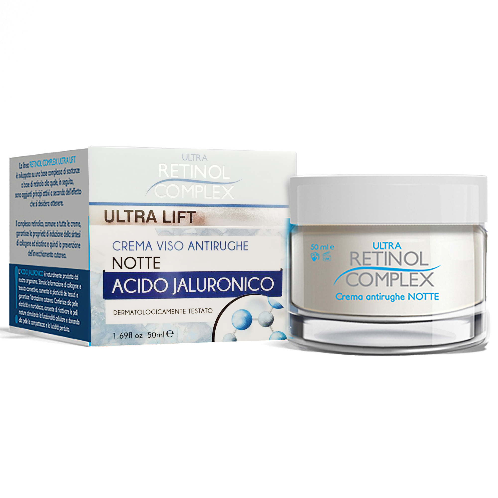 Ultra Retinol Complex Hyaluronic Acid Night Face Cream - 50ml
