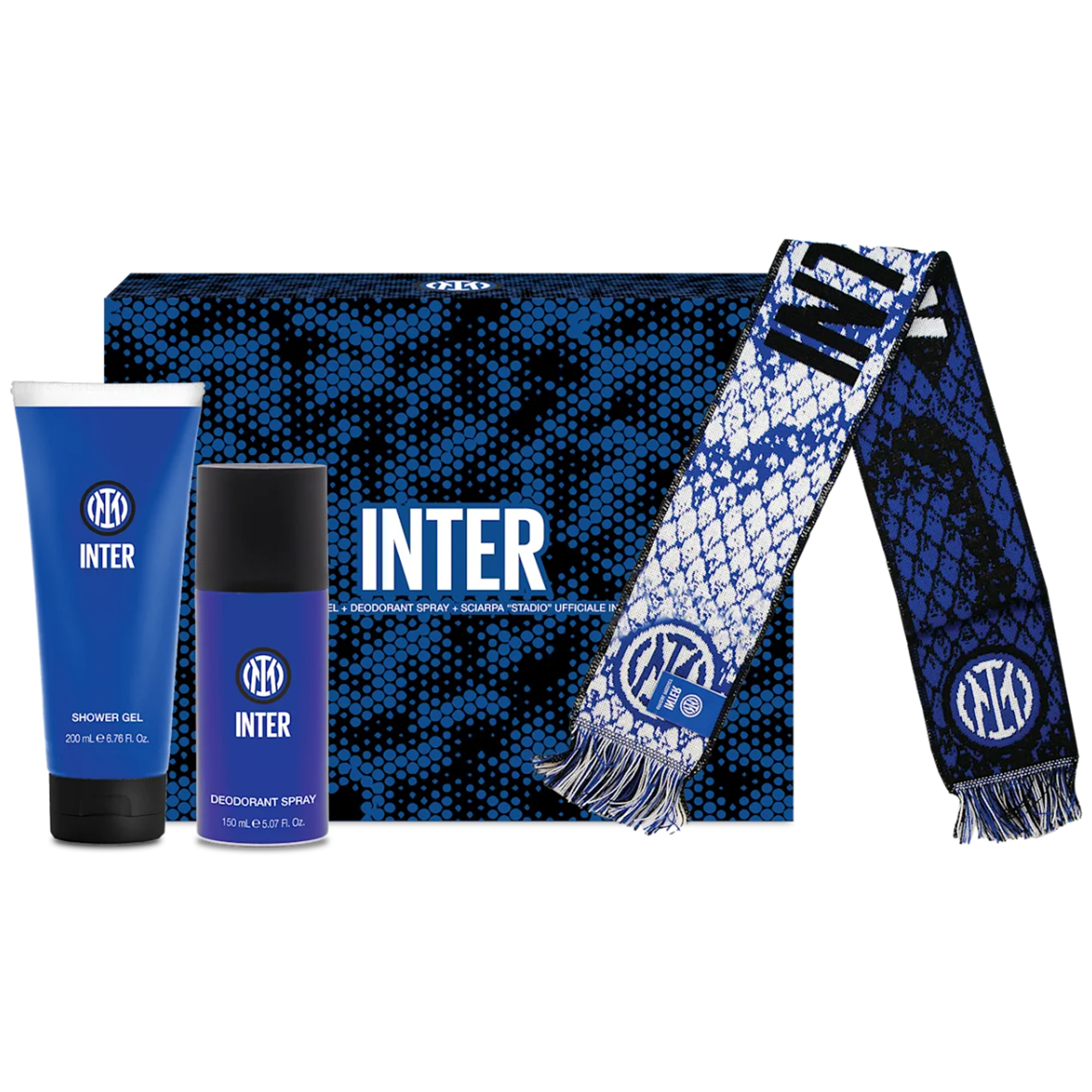 Inter Cofanetto con Deodorante ShowerGel e Sciarpa