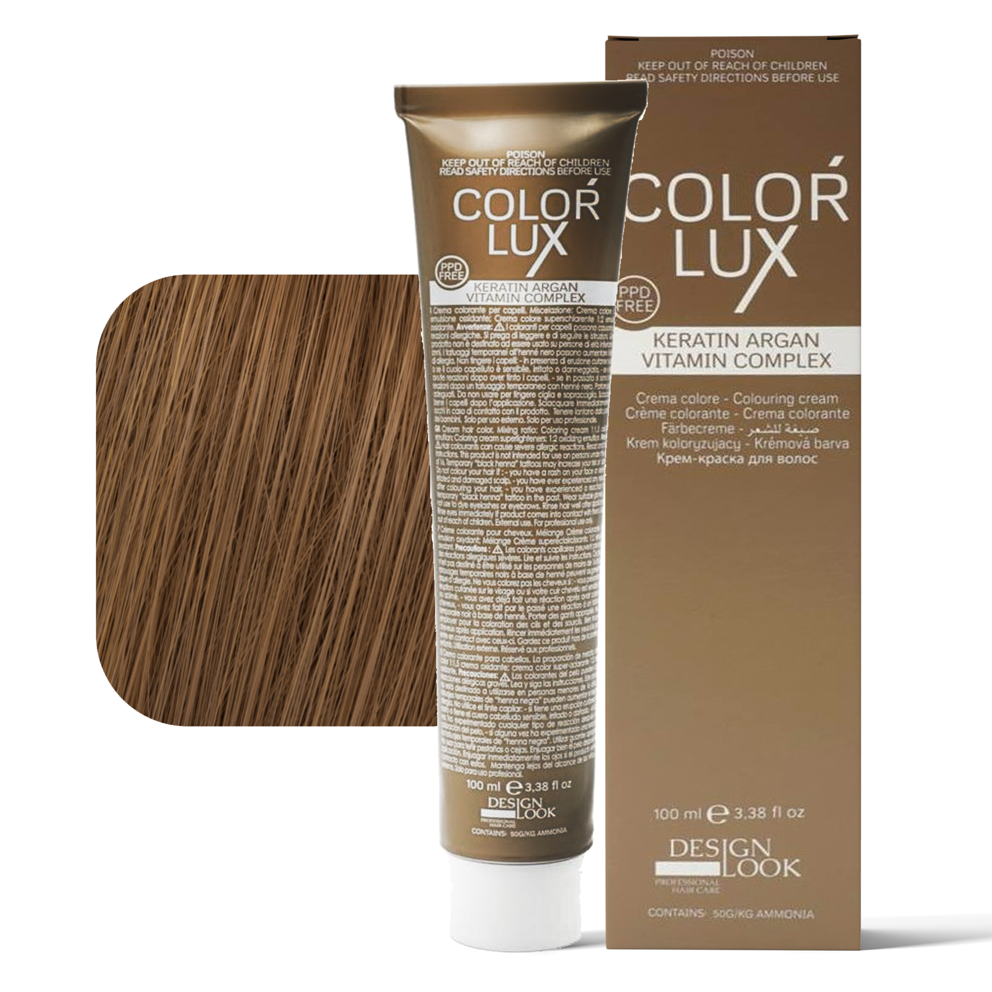 Design Look Color Lux Tintura per Capelli - 100ml 8.71
