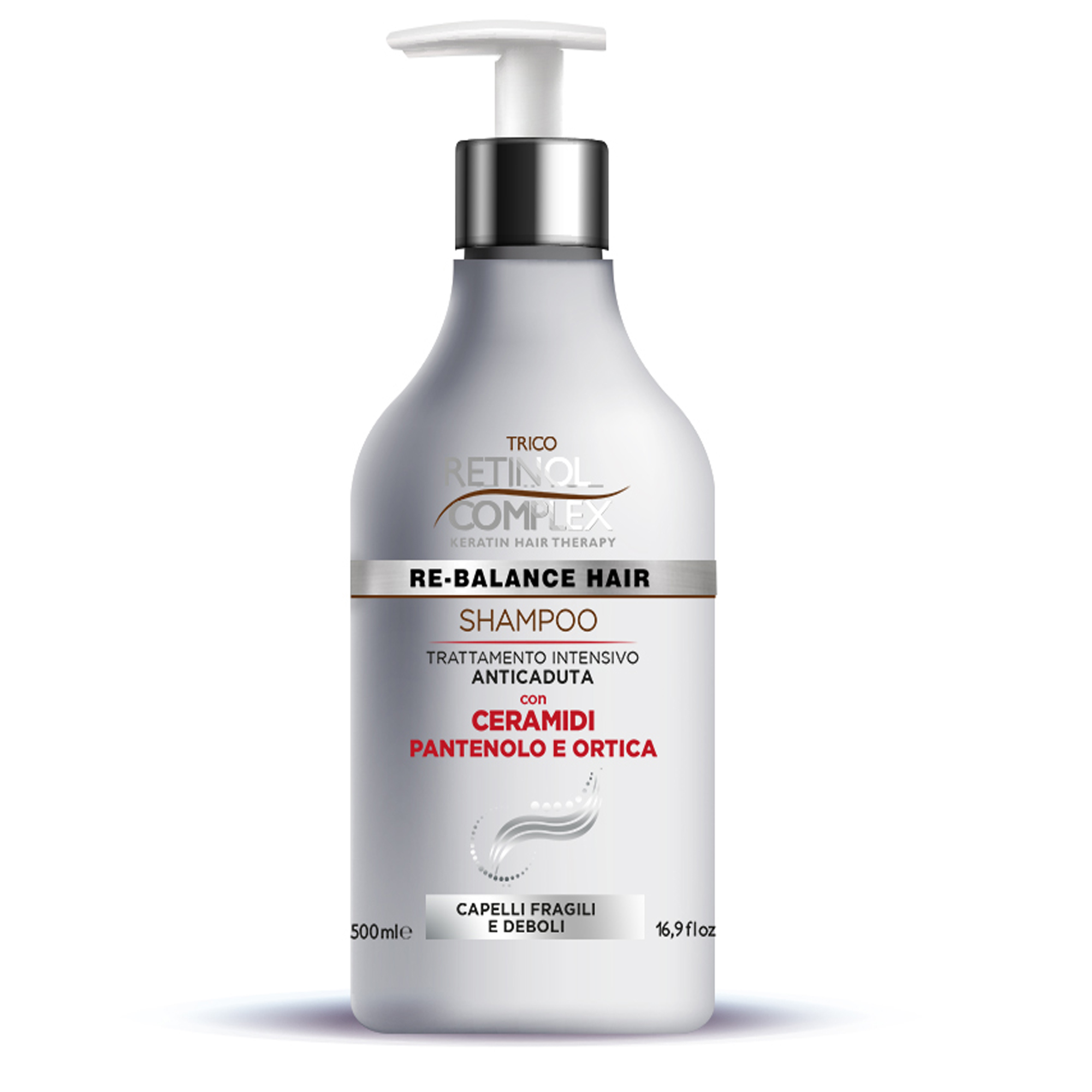 Trico Retinol Complex Shampoo Anticaduta con Ceramidi e Pantenolo - 500ml