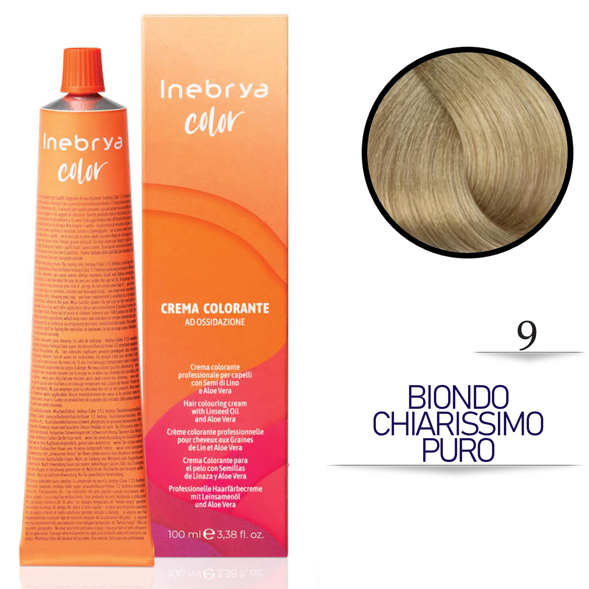 Inebrya Color Tintura per Capelli 100ml - Rosso Superbooster