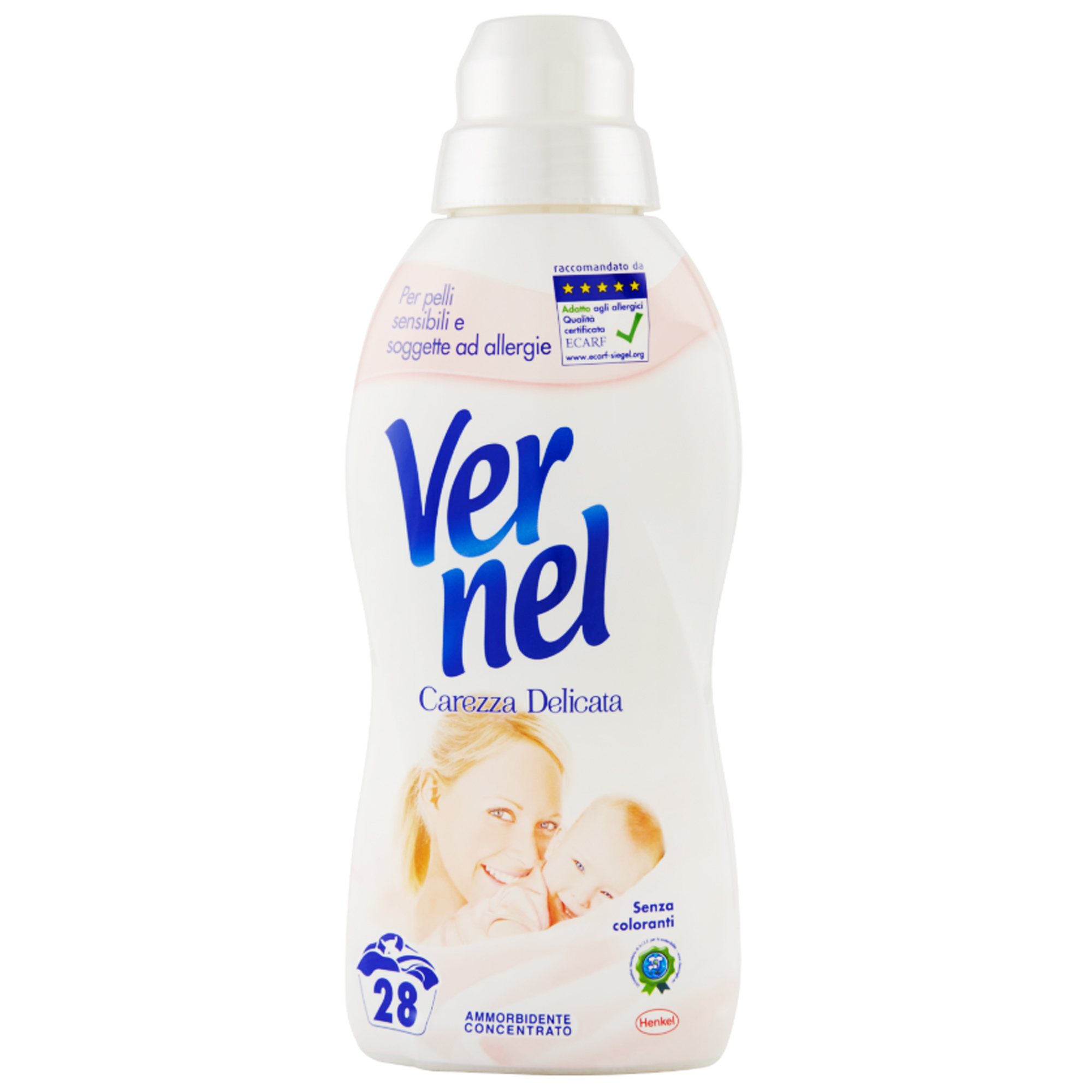 Vernel Ammorbidente Concentrato 46 Lavaggi - Carezza Delicata