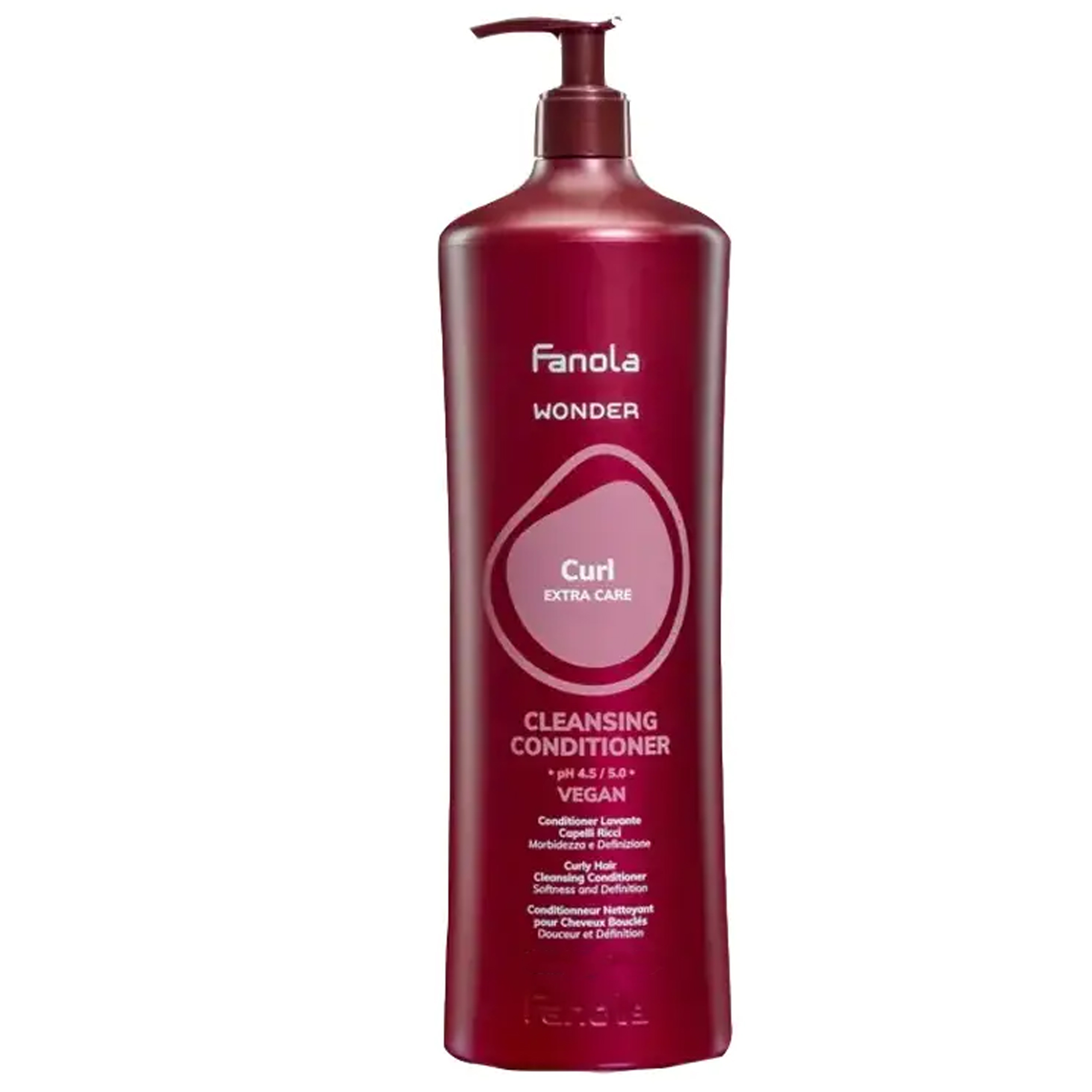 Fanola Wonder Curl Extra Care Cleansing Conditioner Capelli Ricci - 350ml