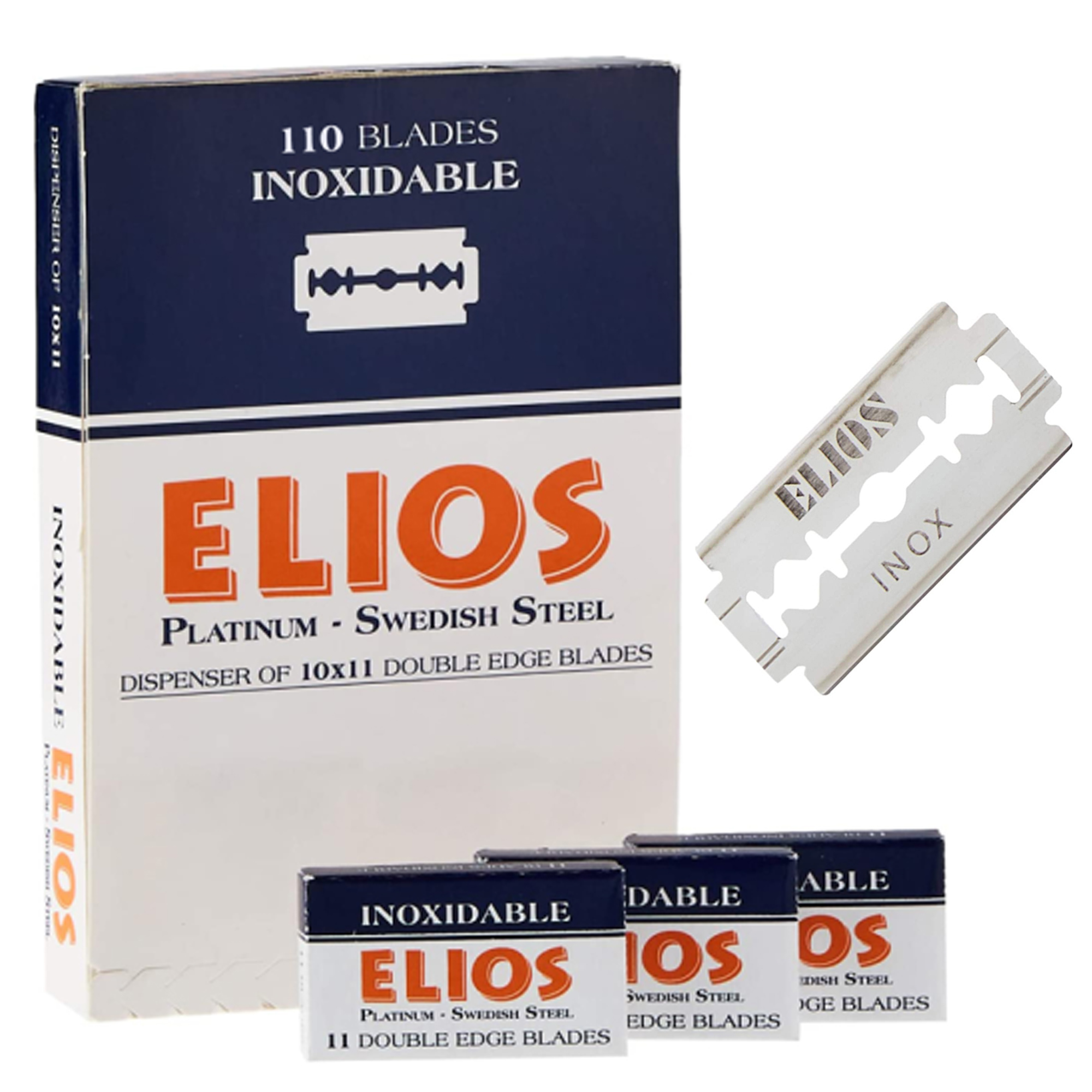 Lames de rasage Elios - 10 pièces | P000000001657