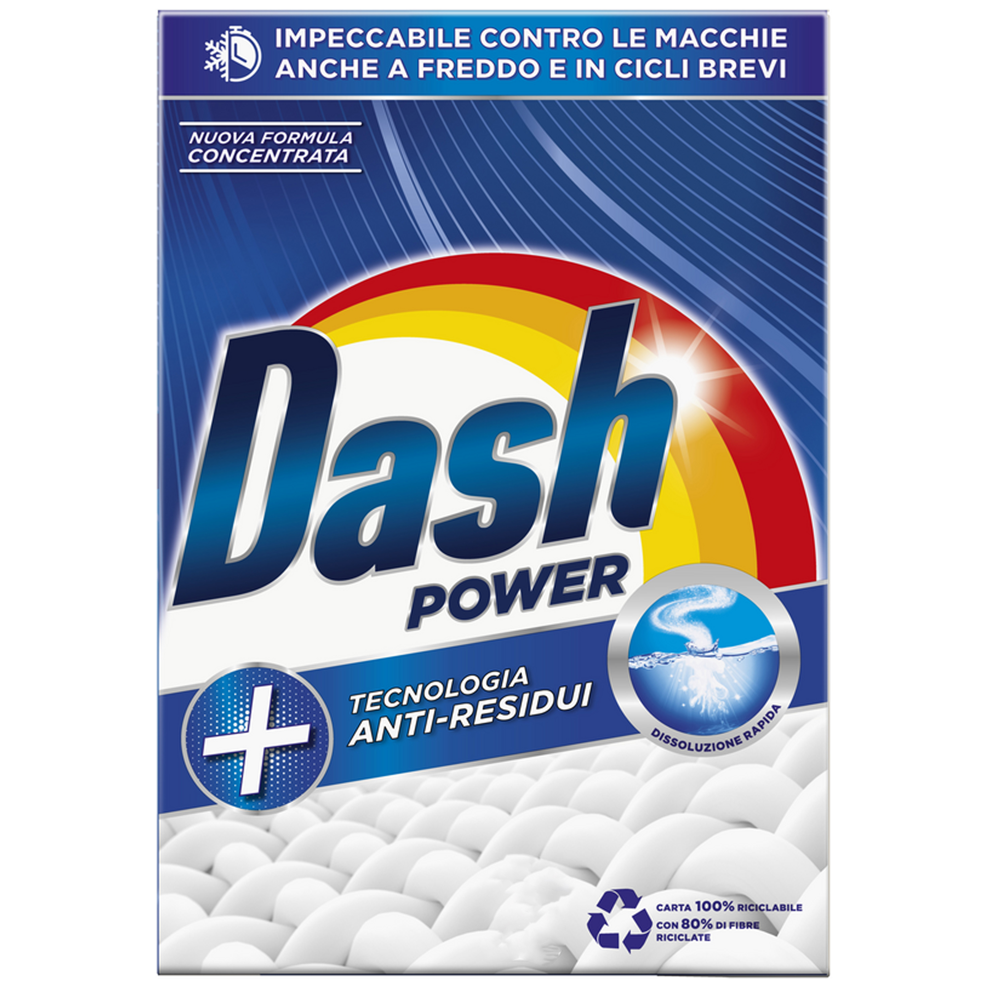 Dash Power Detergent Powder 86 Scoops - Classic