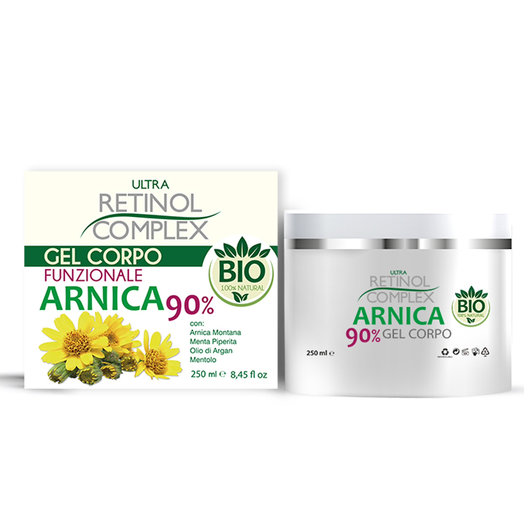 Ultra Retinol Complex BIO Gel Corpo Funzione Arnica - 250ml