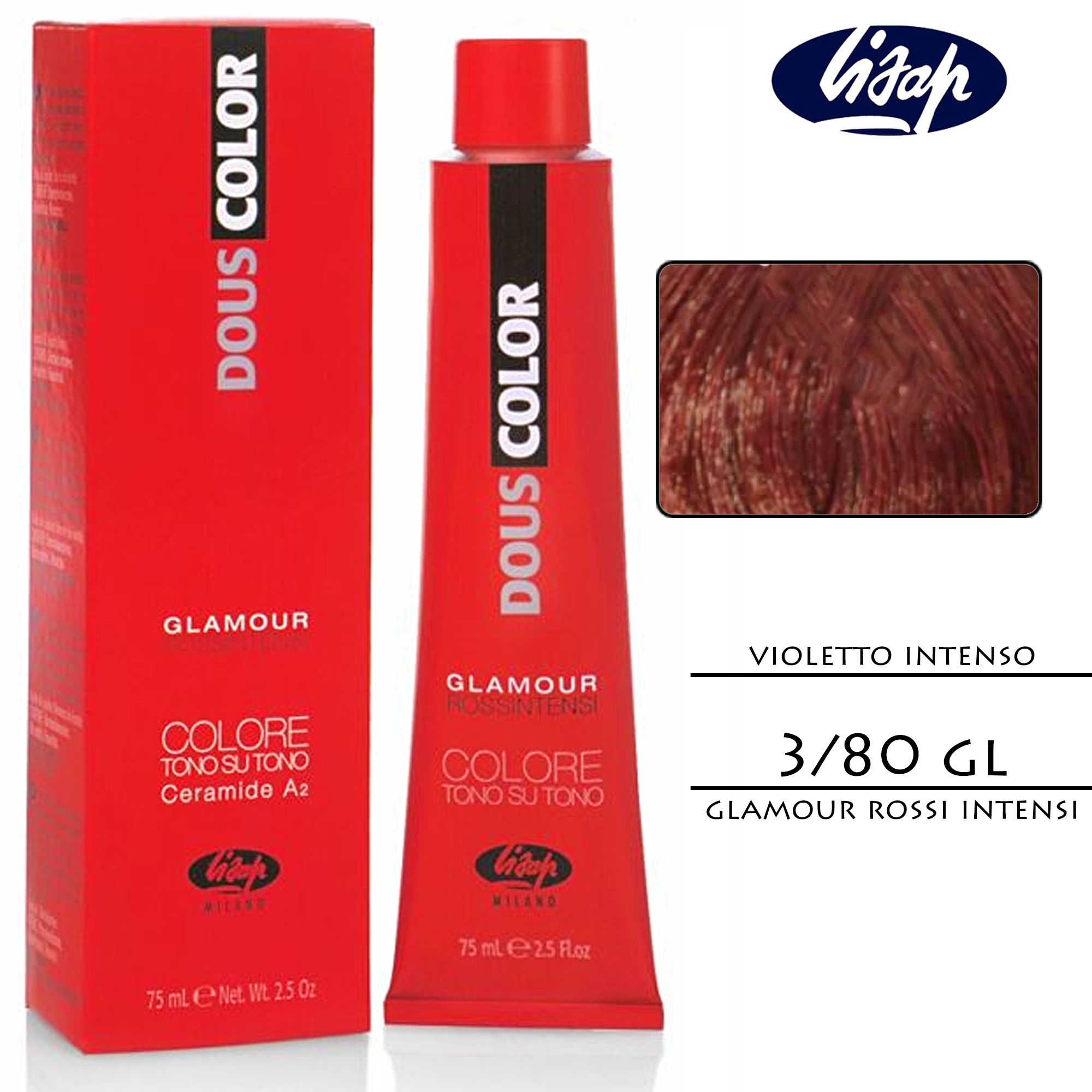 Lisap Dous Color Colorazione Tono su Tono 3/80 GL - 75ml