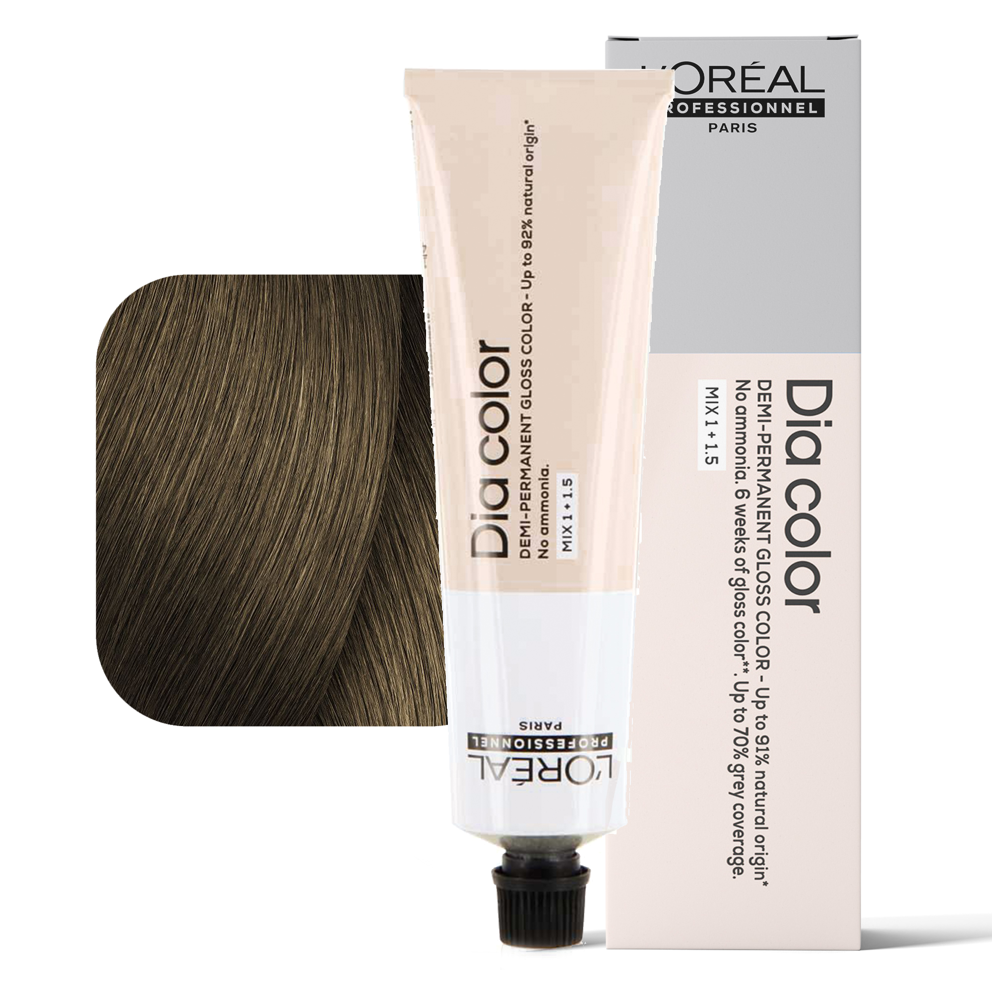 Loreal Dia Color Tintura per Capelli Gloss Demi-Permanente - 7