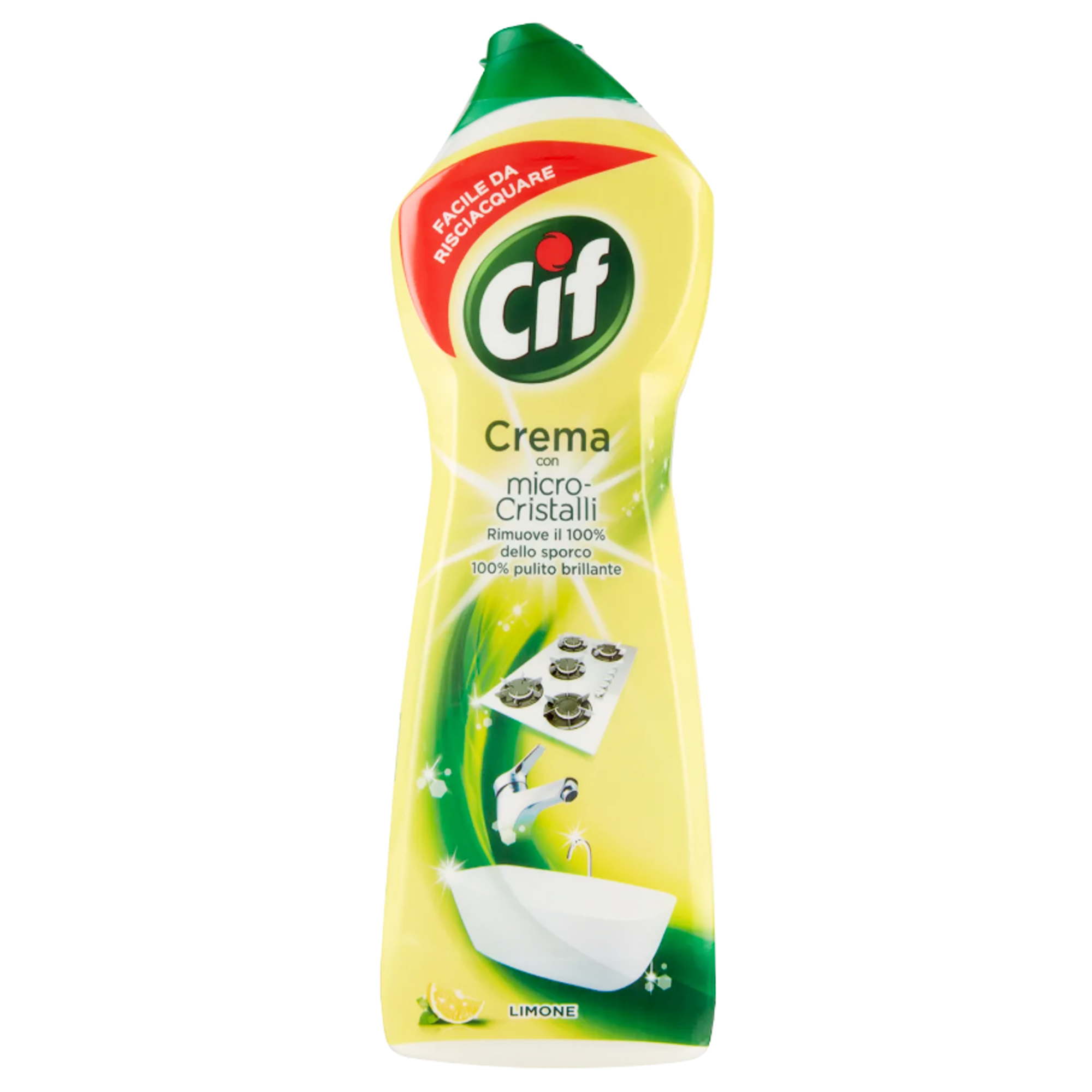 Cif Multipurpose Cream with Microcrystals 750ml - Lemon