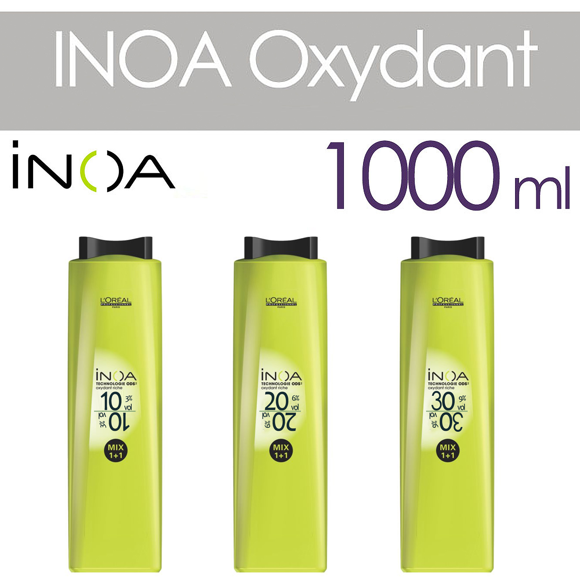 Inoa Oxydant Oxidant Emulsion 1000ml - 30vol
