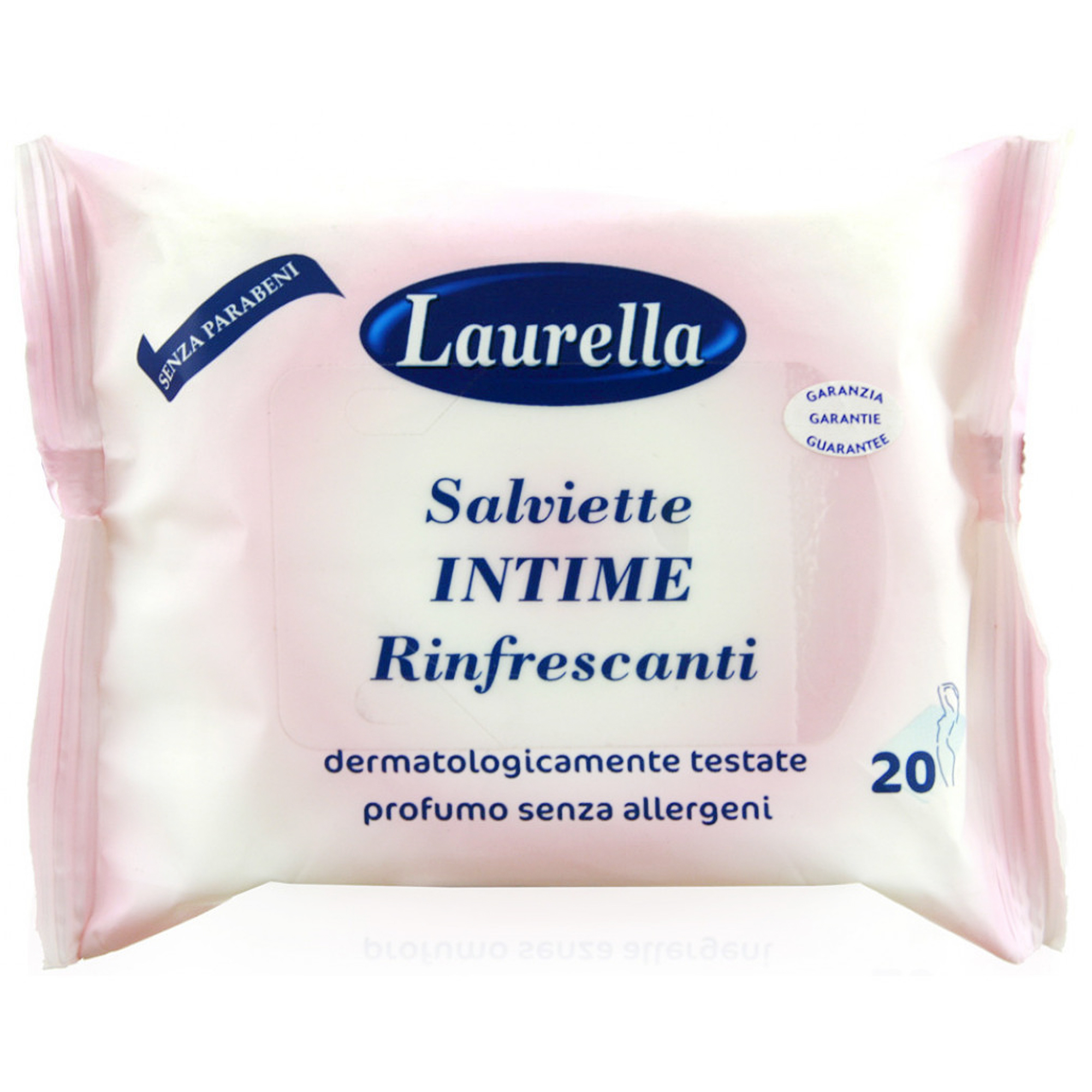 Laurella Lingettes intimes rafraîchissantes - 20pcs