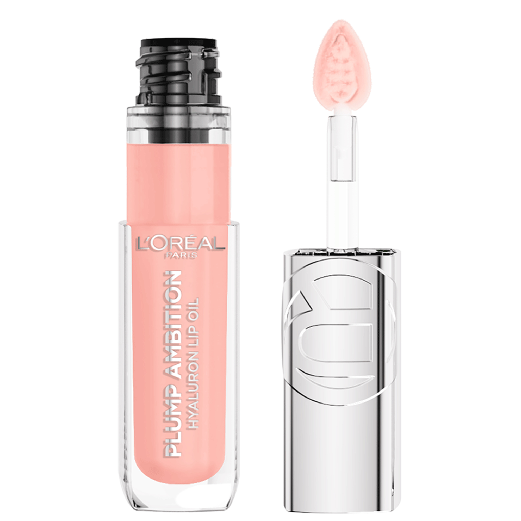 Loreal Paris Plump Ambition Hyaluron Lip Oil - 201 Milky Nu 50ml Gloss Rimpolpante
