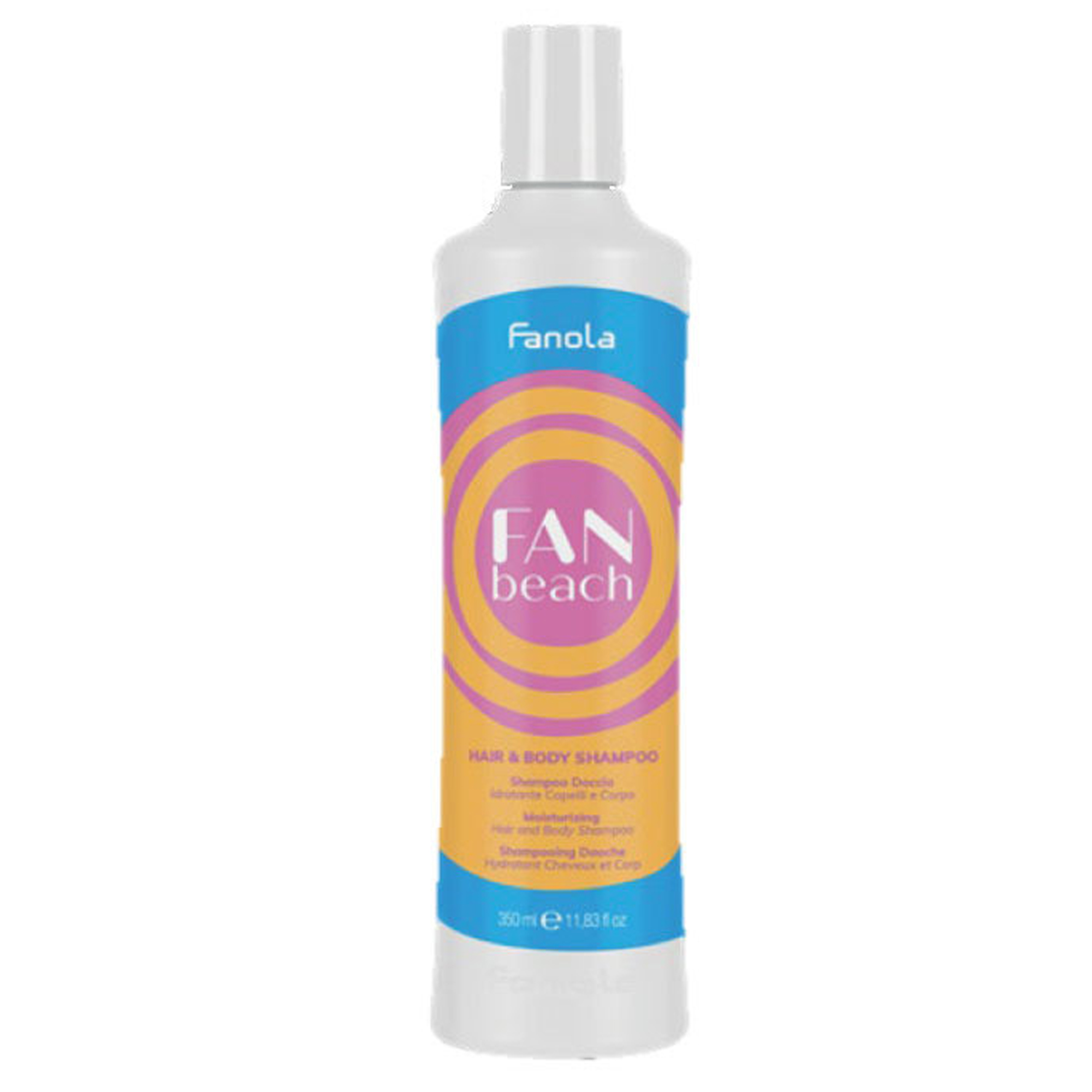 Fanola Fan Beach Hair and Body After-Color Shampoo - 350ml