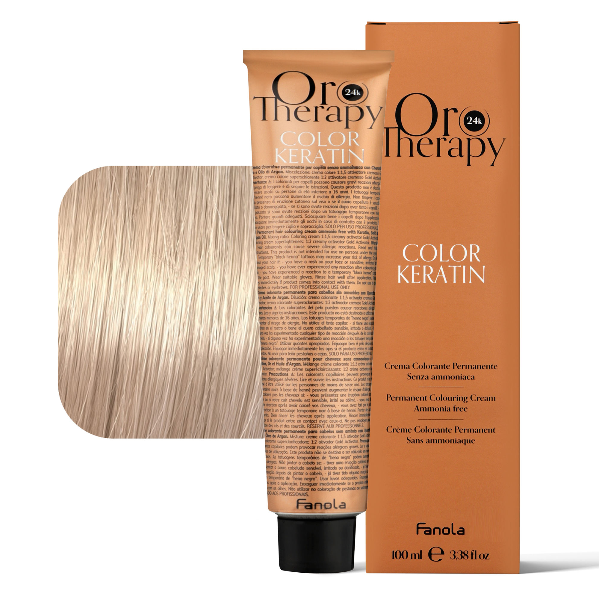 Fanola Oro Therapy 10.00 - Tintura Capelli Senza Ammoniaca