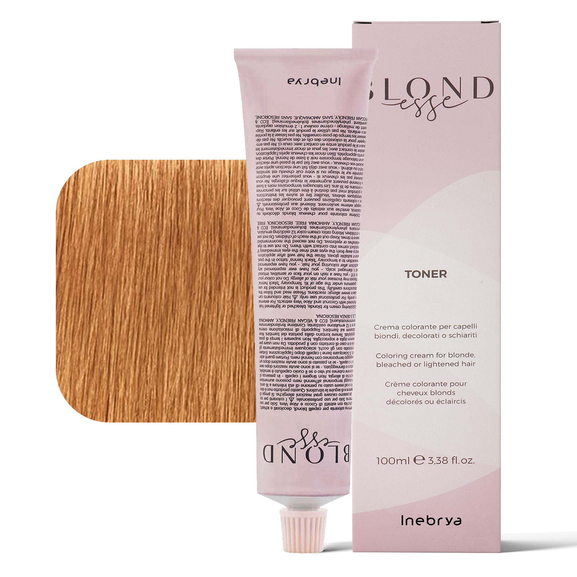 Inebrya Blondesse Toner - 100ml Caramel Blonde Tonalizzante ...