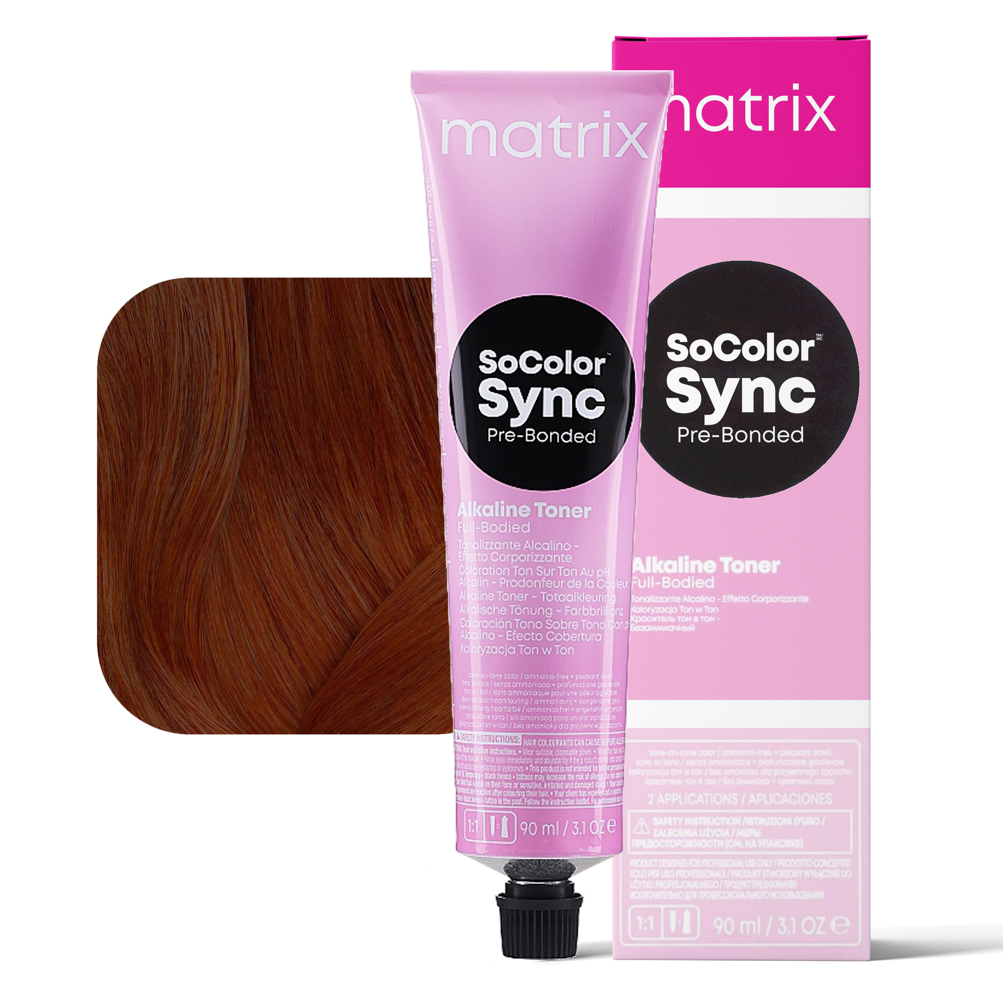 Matrix Color Sync Tintura per Capelli Tono su Tono 90ml - 6BC