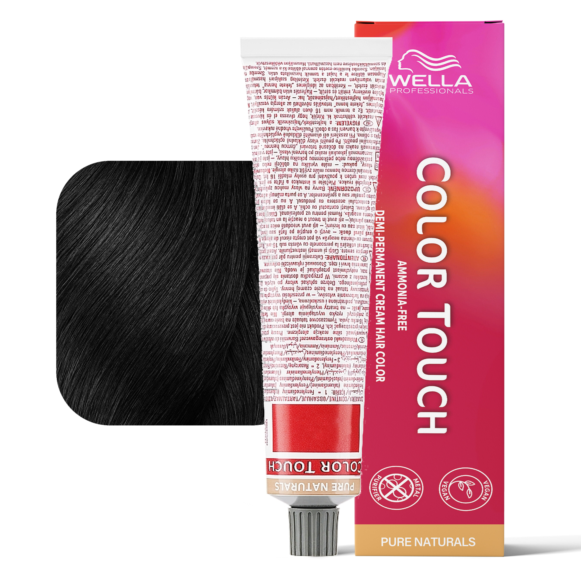 Wella Color Touch 2/0 Tintura Permanente Tinta Capelli 60ml