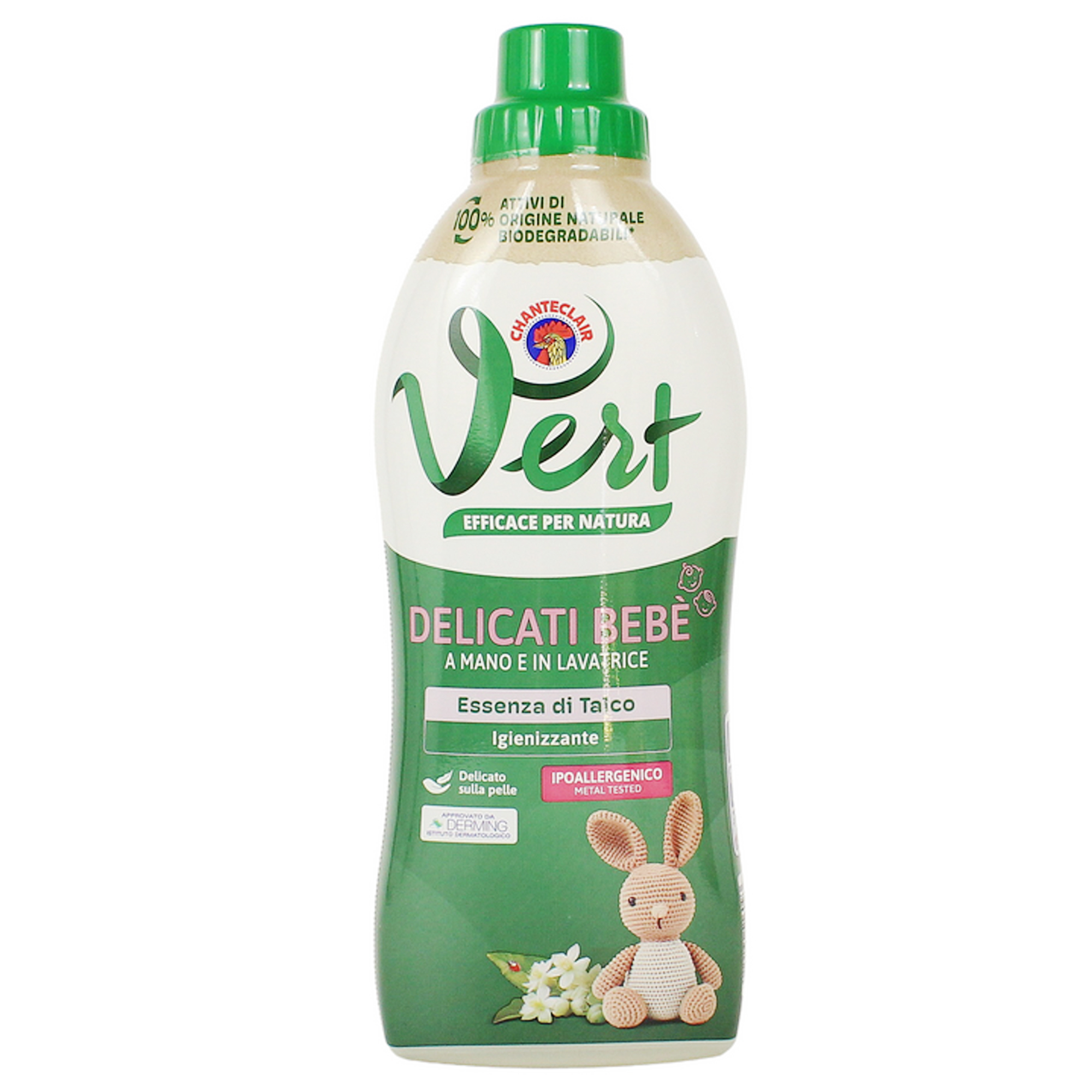 Chanteclair Vert Detersivo Capi Delicati 750ml - Essenza di Talco