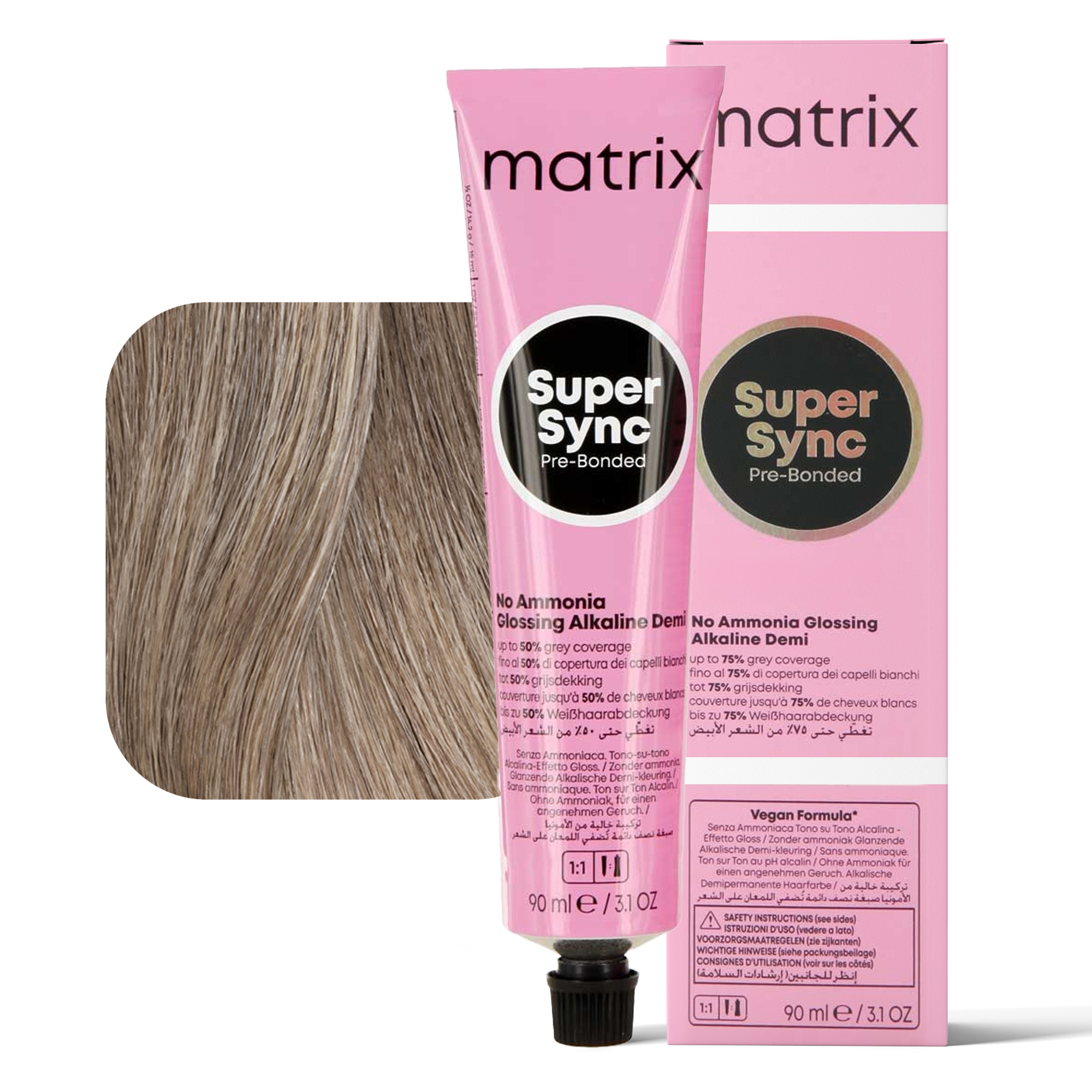 Matrix Super Sync 9NA - Tintura Capelli Tono su Tono Tinta