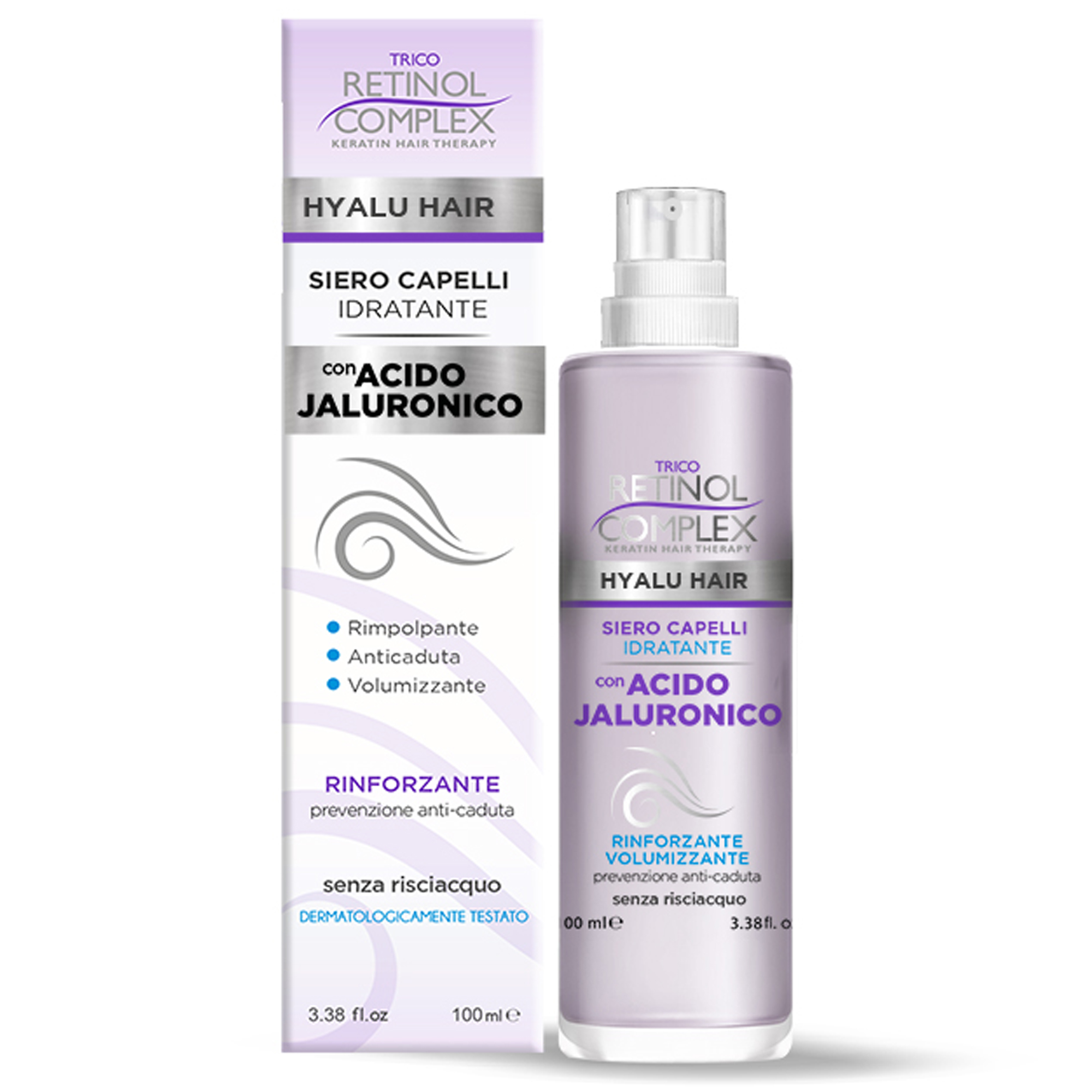 Trico Retinol Complex Hyalu Hair Siero Capelli - 100ml
