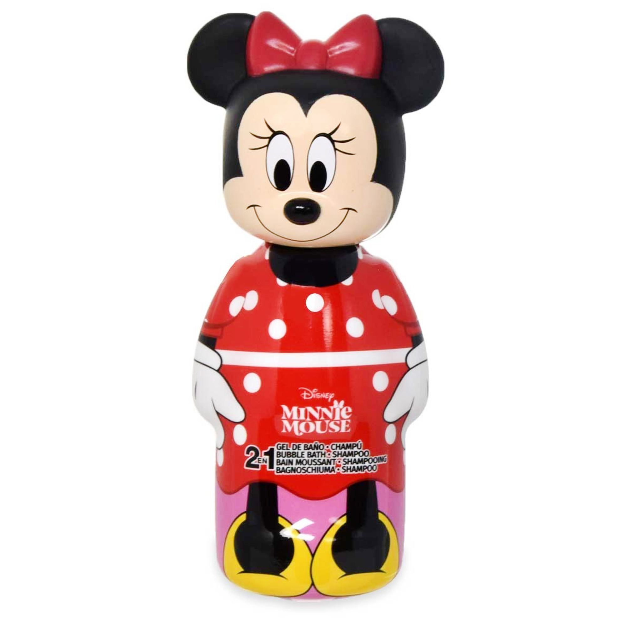 Minnie Mouse Shower Gel 2in1 con Ventosa per Bambini - 300ml