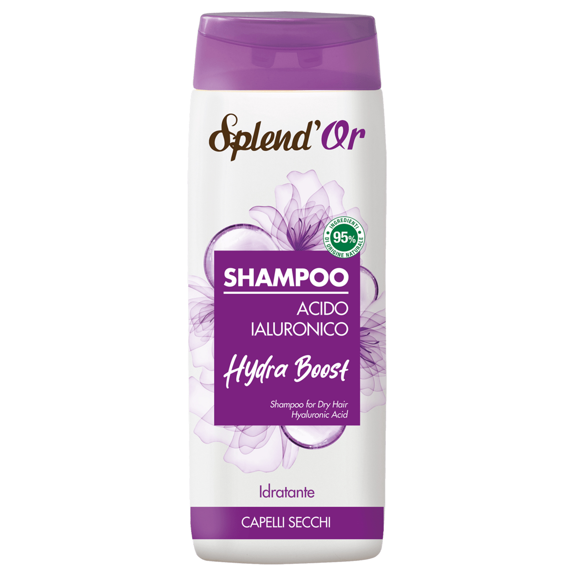 Splendor Shampoo Hydra Boost 300ml - Acido Ialuronico