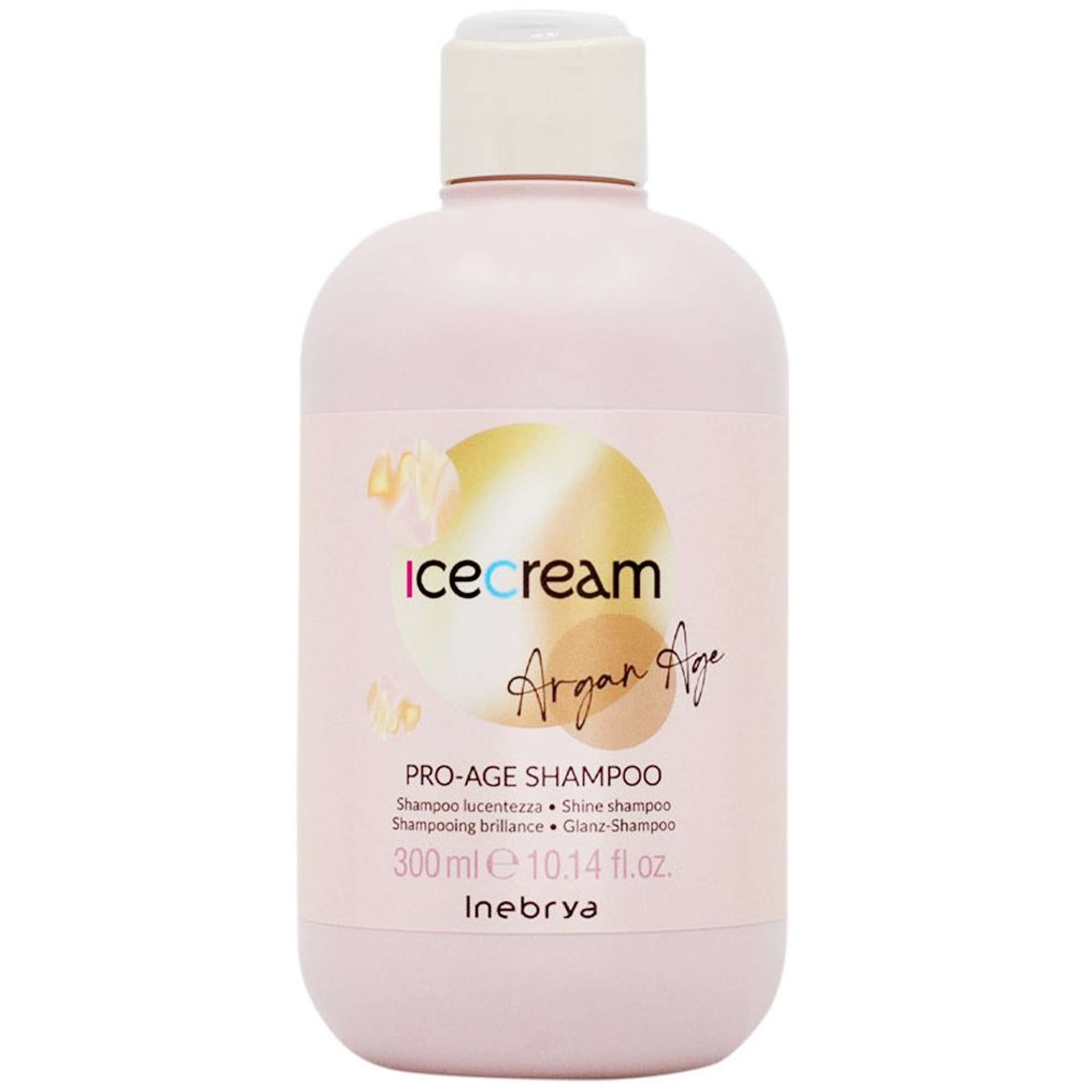 Inebrya Ice Cream Argan Age Pro-Age Shampoo Idratante Capelli - 300ml