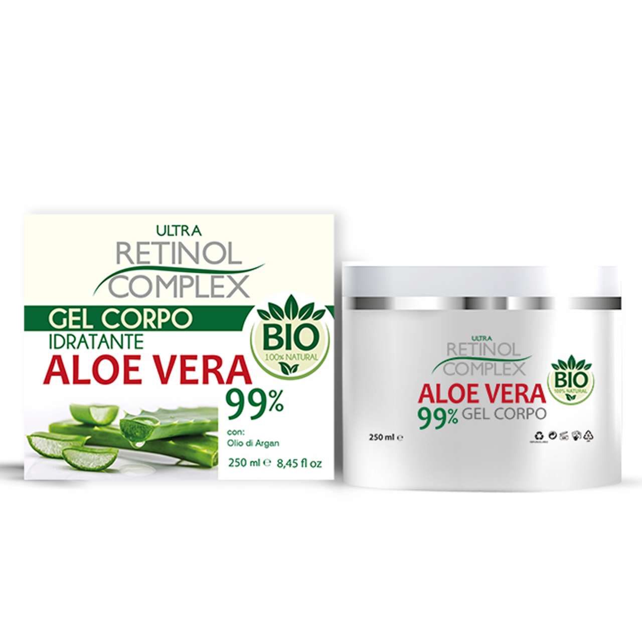 Ultra Retinol Complex Gel Corpo Idratante Aloe Vera - 250ml