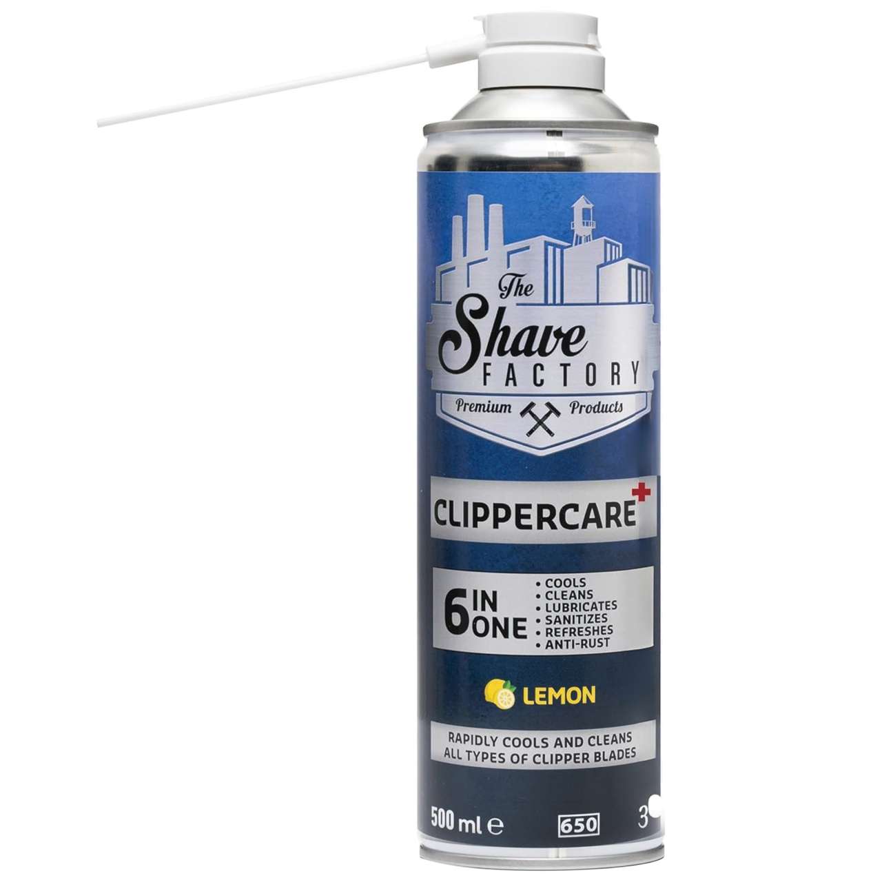 The Shave Factory ClipperCare 6in1 Spray Lubrificante - 500ml