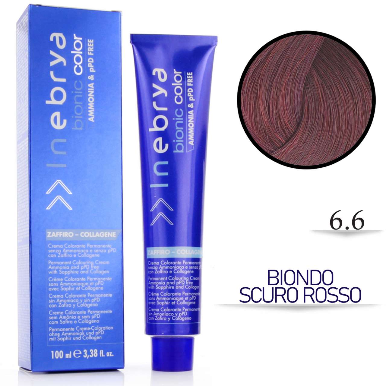 Inebrya Bionic Color Hair Dye 100ml - 1.0