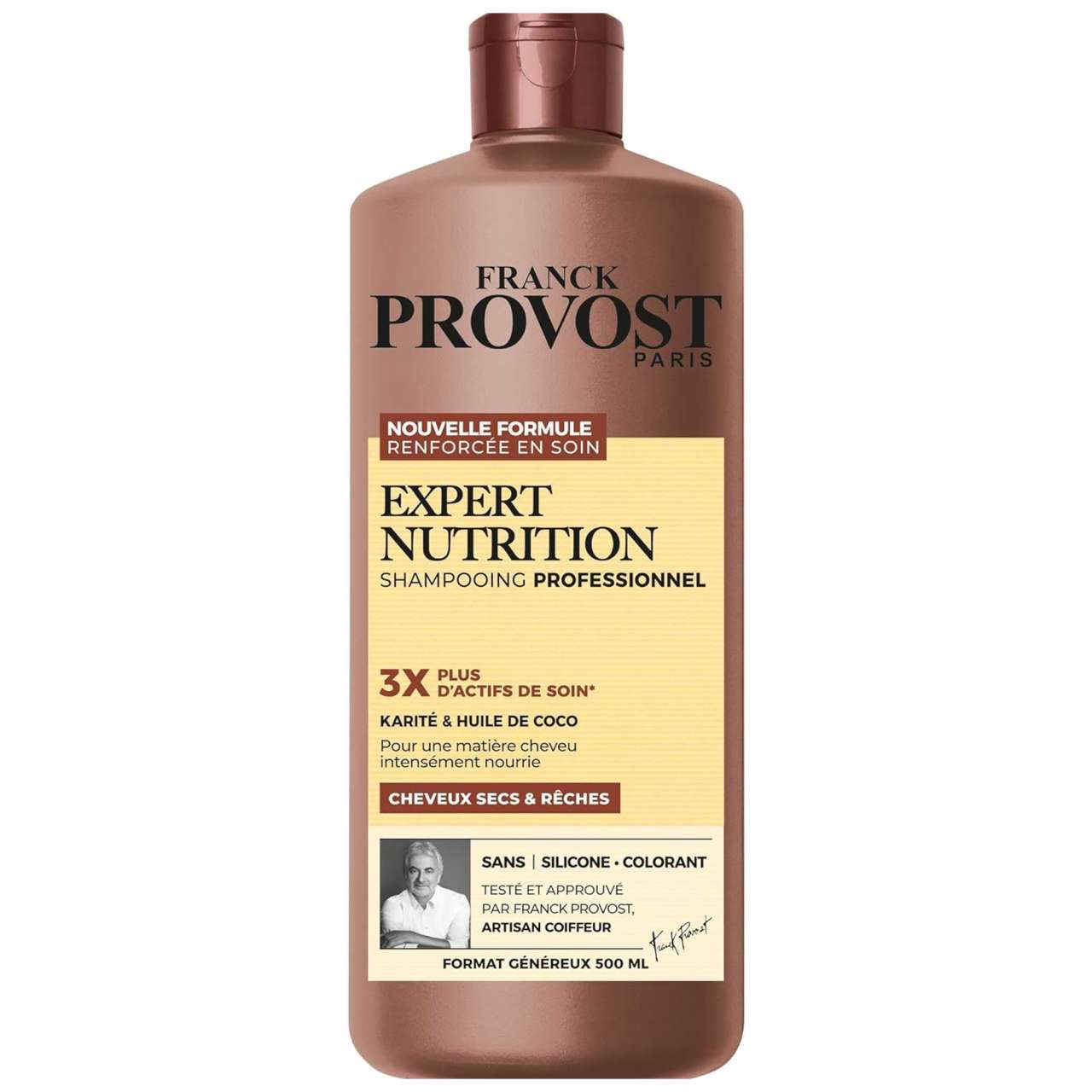 Franck Provost Expert Nutrition Shampoo 500ml - Dry Hair