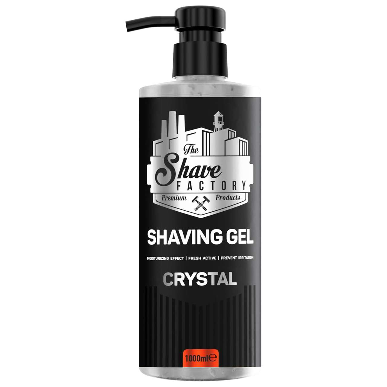The Shave Factory Shaving Gel da Barba 1000ml - Crystal
